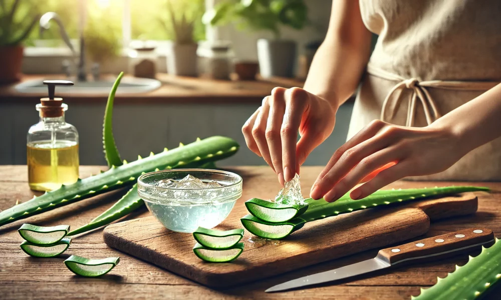 Como Preparar a Babosa